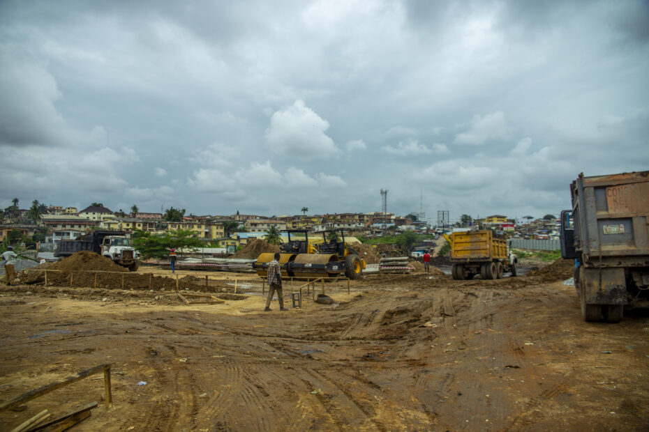 Ongoing Construction at Challenge Bus Terminal, Ibadan | Oyo State ...
