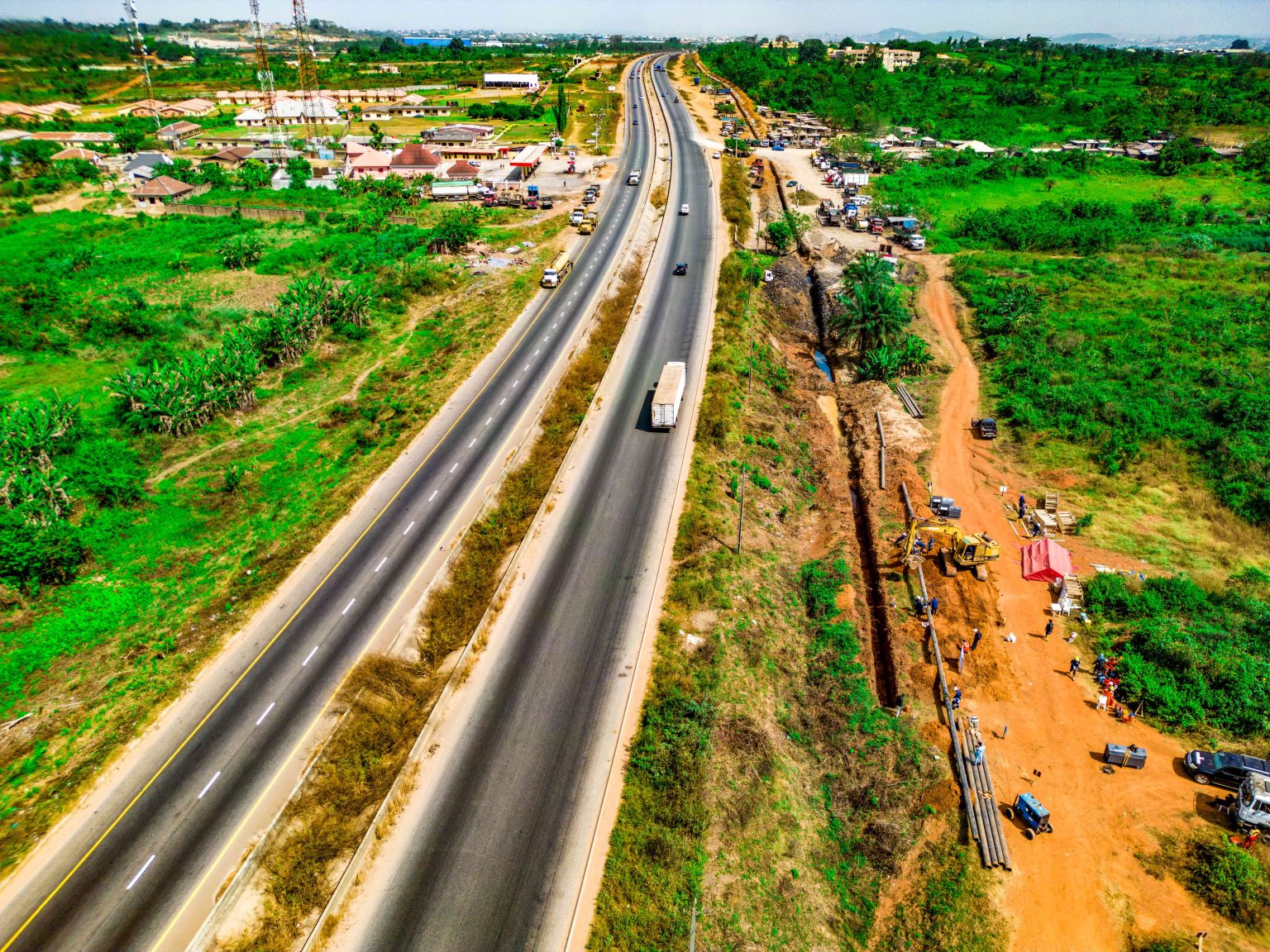 The Construction of Shell Gas Pipeline - New Update | Oyo State ...